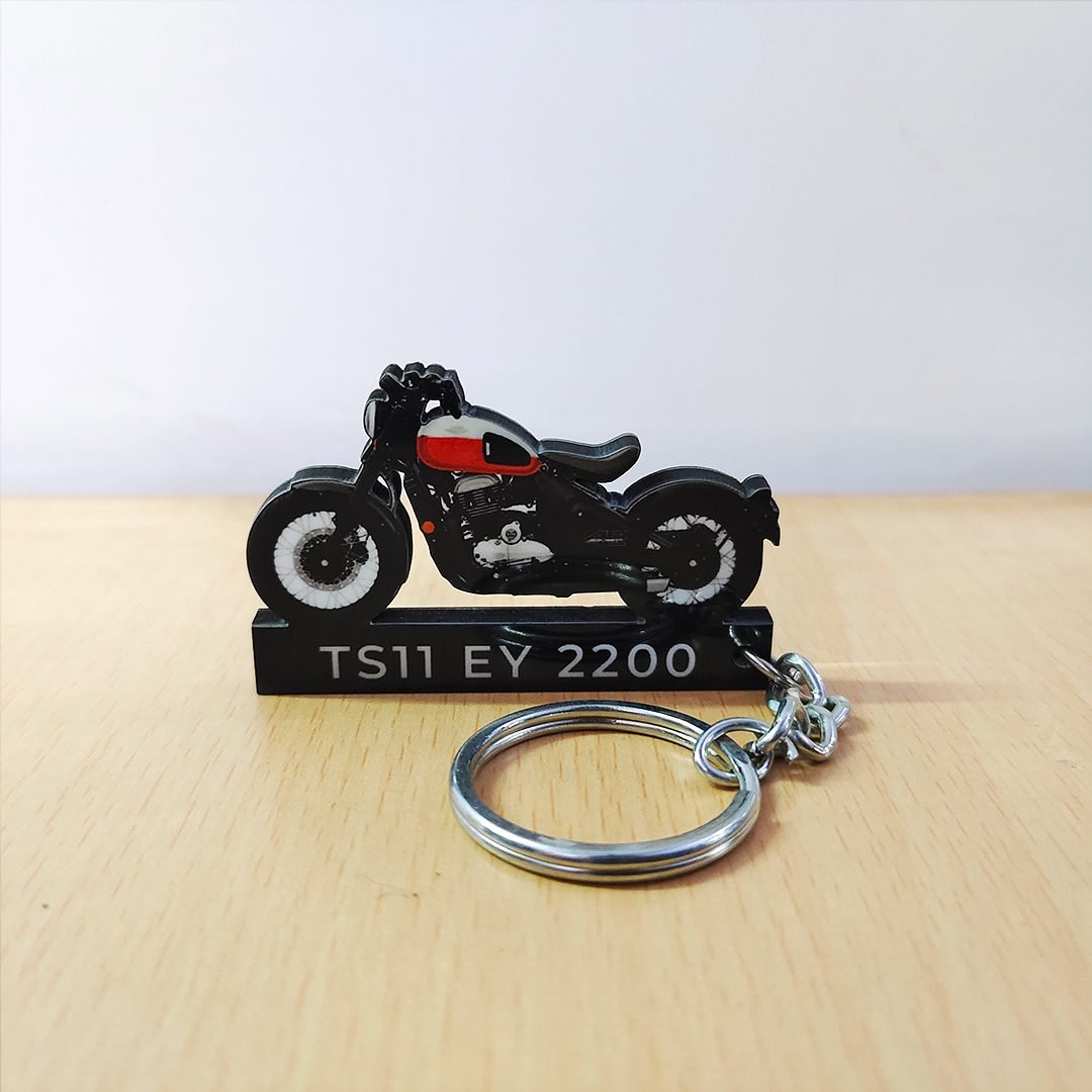 Best Jawa 42 Bobber Jasper Red Bike Keychain – Osiyankart