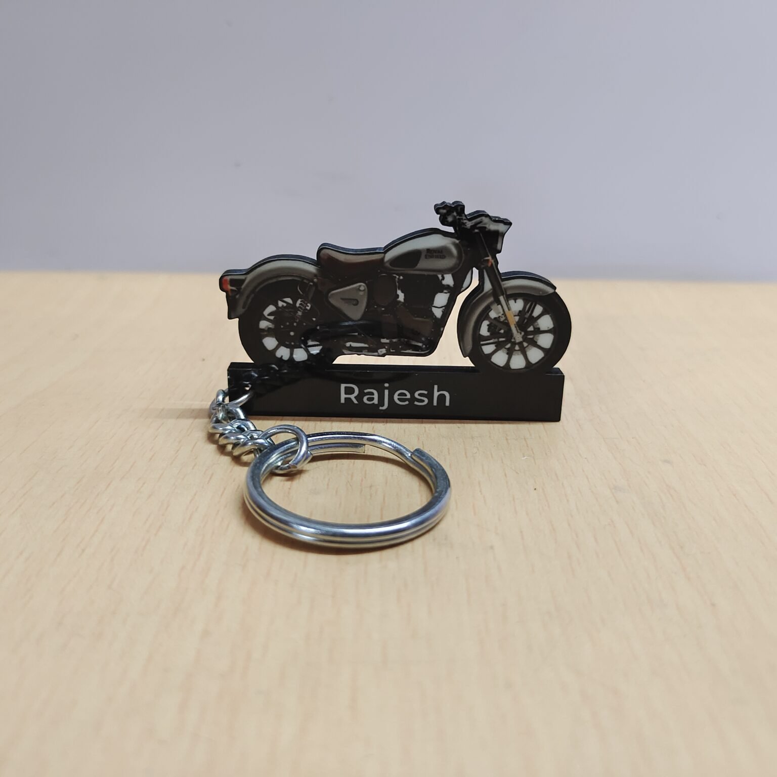 Best Royal Enfield Classic 350 Gun metal gray 2022 Bike Keychain ...