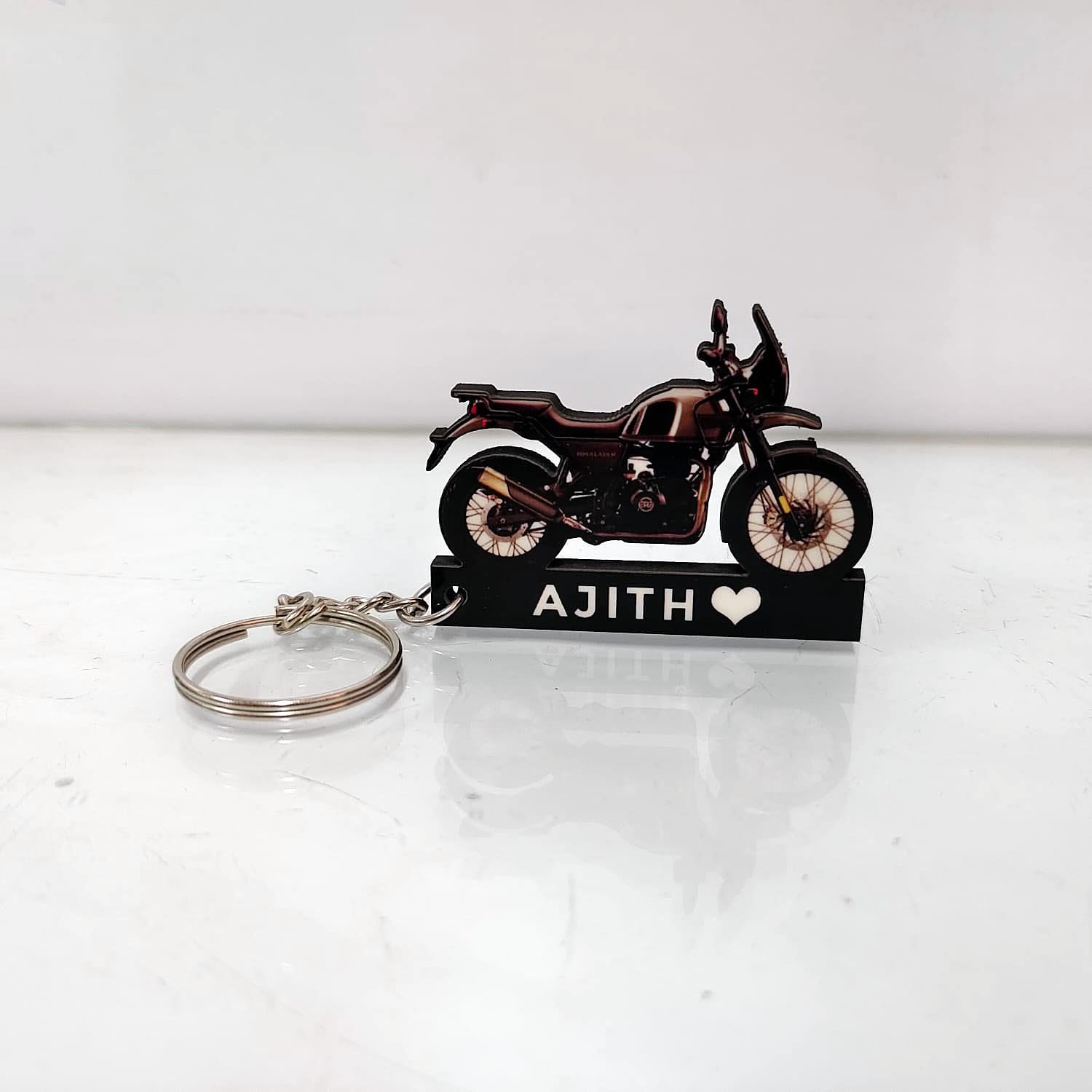 Best Royal Enfield Himalayan Gravel Grey Keychain 411 CC – Osiyankart