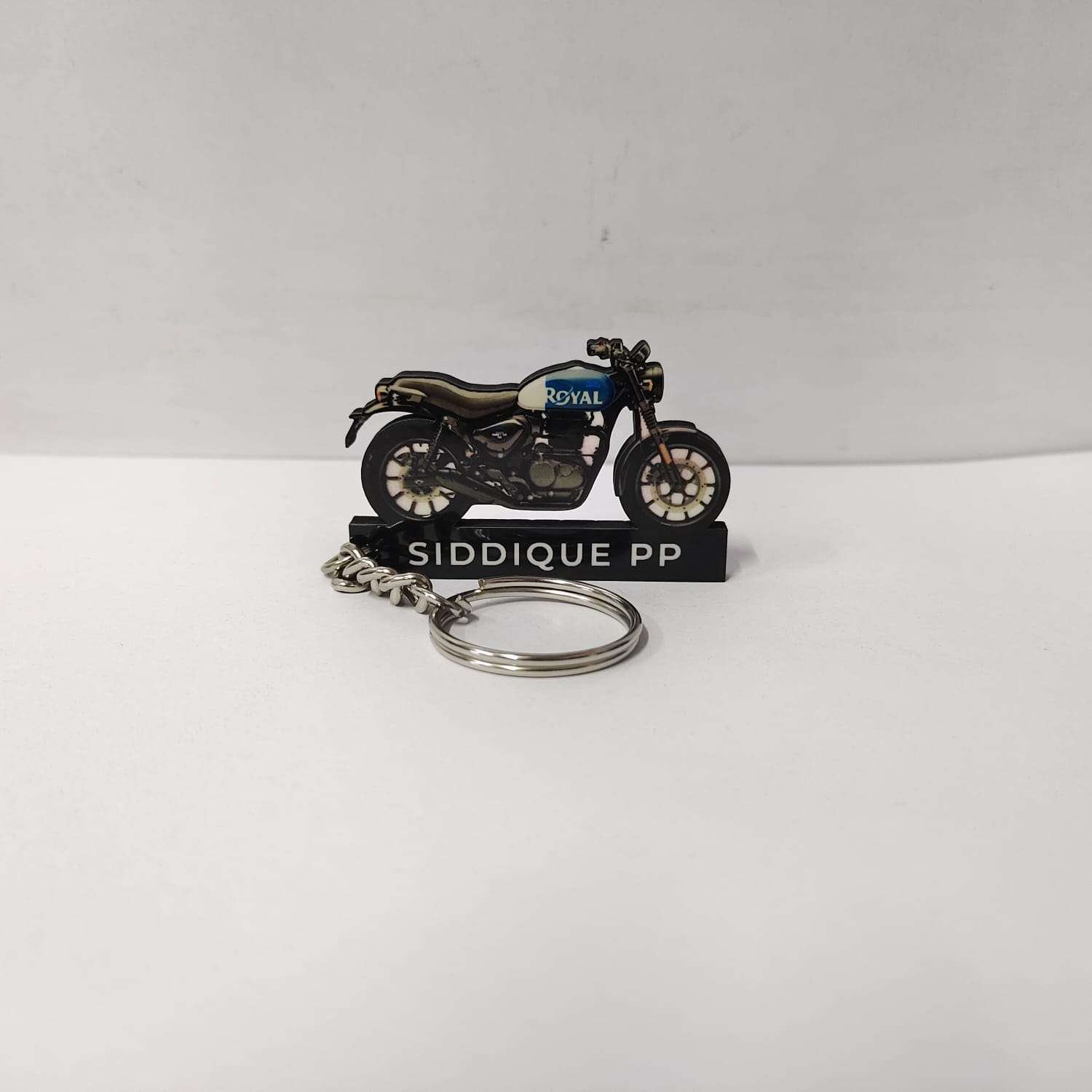 Best Royal Enfield Hunter 350 Blue Keychain – Osiyankart