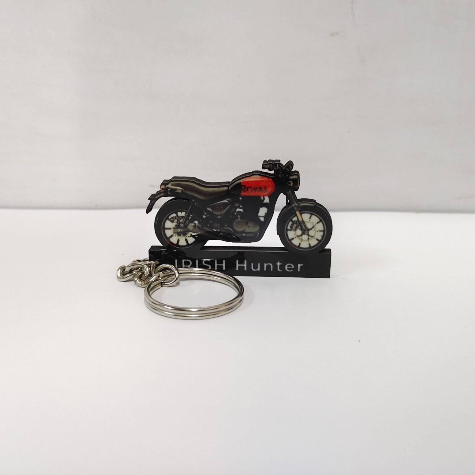Best Royal Enfield Hunter 350 Rebel Red Keychain – Osiyankart