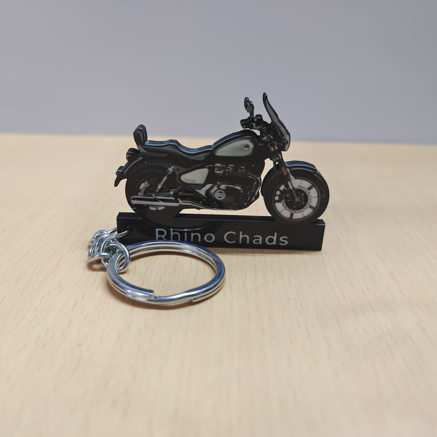 Best Royal Enfield Super Meteor 650 Celestial Blue Keychain – Osiyankart