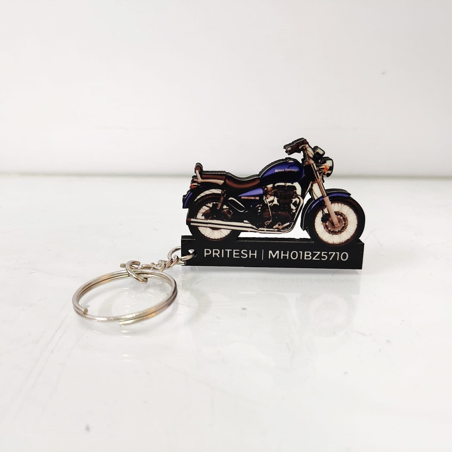 Best Royal Enfield Thunderbird 350 Marine Blue Keychain 2022 – Osiyankart